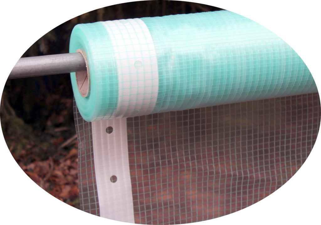 Gitterfolie Florafol 4,0 m breit / 25 m Rolle – jehaversand.de